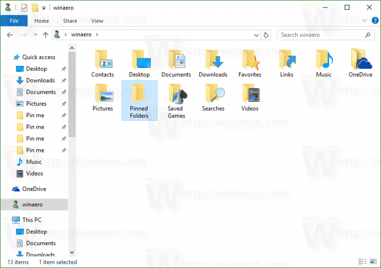 Rename Quick Access pinned folders in Windows 10 Rename Quick Access pinned folders in Windows 10