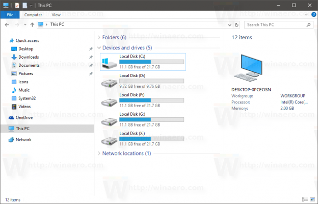 Change drive icon in Windows 10 with a custom *.ico file