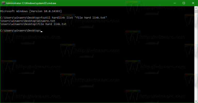 Symbolic Links, Hard Links and Directory Junctions in Windows 10