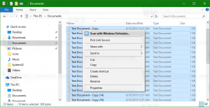Windows 10 context menu items missing when more than 15 files are selected