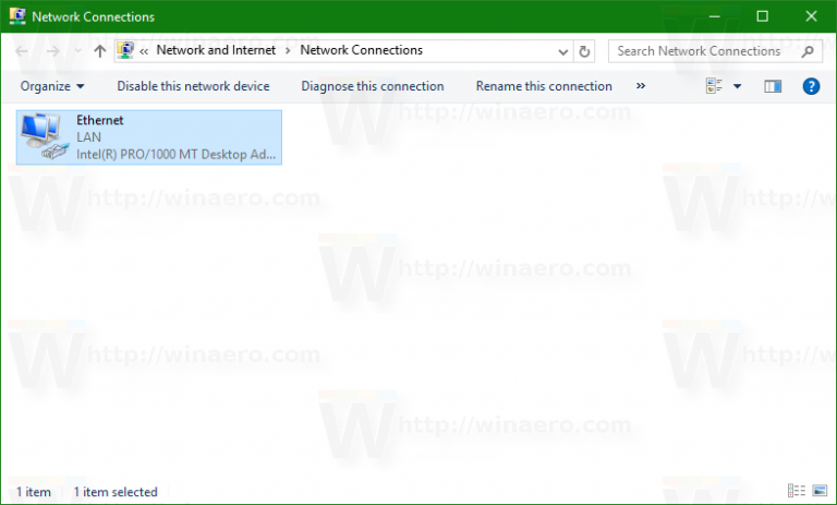 How to Set Static IP Address in Windows 10