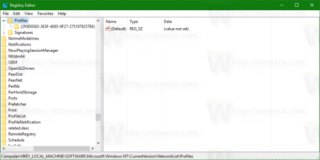 How to Rename Network Profile in Windows 10