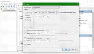 Empty Recycle Bin automatically in Windows 10