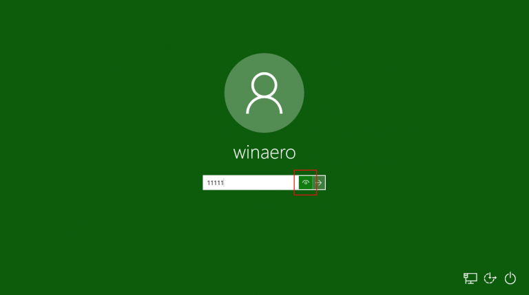 Disable Password Reveal Button In Windows 10