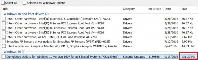 How To See Size Of Windows 10 Updates how-to-see-size-of-windows-10-updates