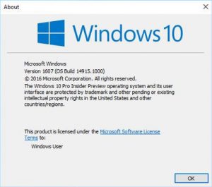 Windows 10 Build 14915 is out for Insiders