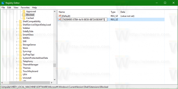 Remove Cast to Device from Context Menu in Windows 10