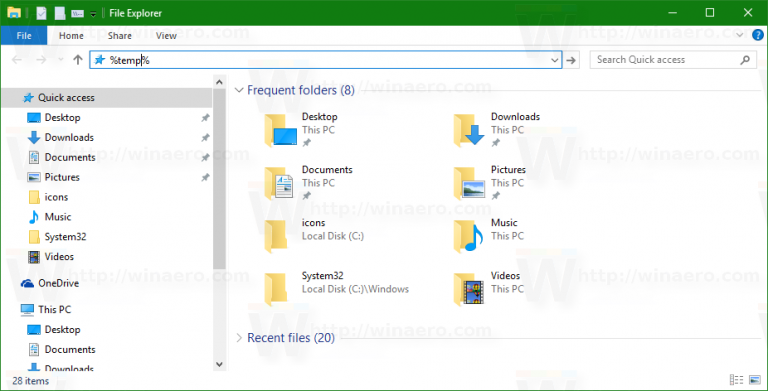 Clean Up Temp Directory Automatically In Windows 10