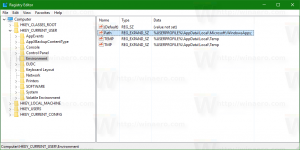 How to see names and values of environment variables in Windows 10