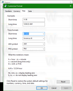 Change Windows 10 Lock screen time format