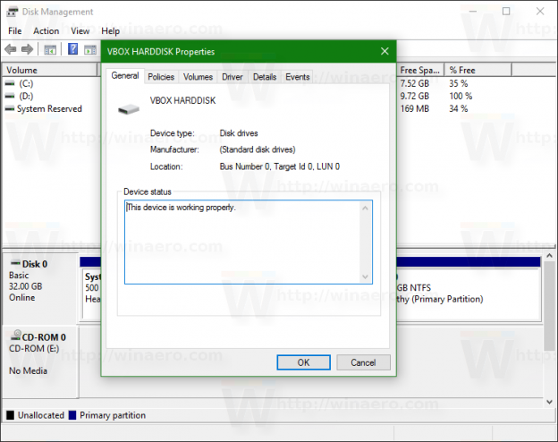 How to see if you have GPT partition or MBR partition in Windows 10