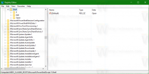 Run as administrator context menu for Power Shell (PS1) files