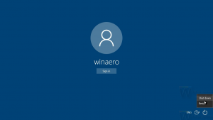 Disable the Power button on the Login Screen in Windows 10