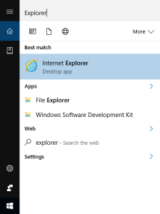Enable Cortana Search box on top in Windows 10