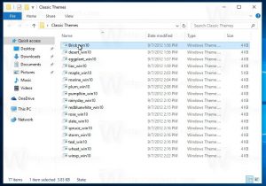 Download classic Windows themes for Windows 10