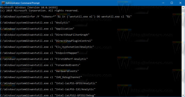 How to Clear All Event Logs in Windows 10
