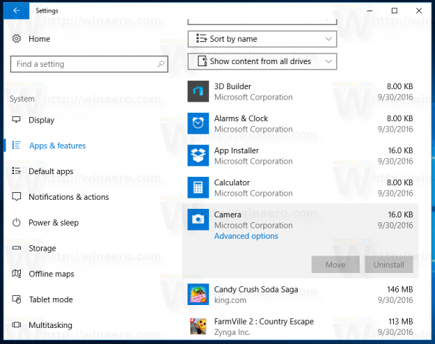Windows 10 build 14936 allows you to easily remove built-in apps