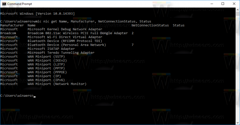 Get All Network Adapter Details in Windows 10 with This Command