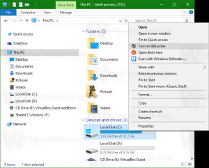 How to remove BitLocker from context menu in Windows 10