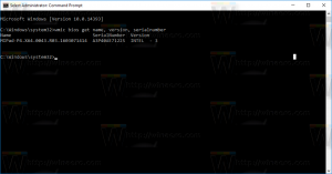 Get BIOS Information via Command Prompt in Windows 10