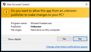 Winaero Tweaker 0.6.0.8 is out with 14 new features