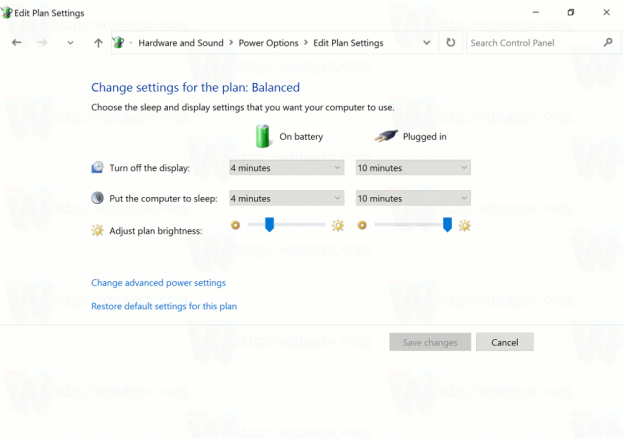 How to Enable or Disable Adaptive Brightness in Windows 10