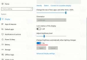How to Enable or Disable Adaptive Brightness in Windows 10