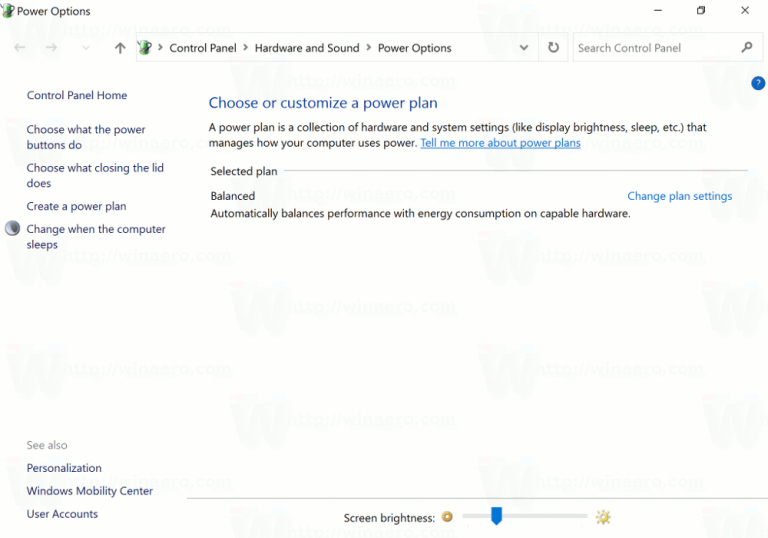 How to Enable or Disable Adaptive Brightness in Windows 10