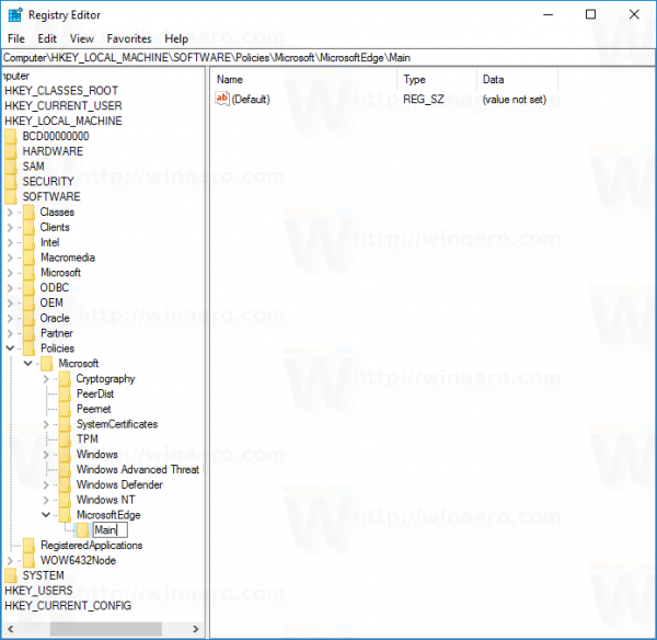 Disable the about:flags page in Microsoft Edge Disable the about:flags page in Microsoft Edge