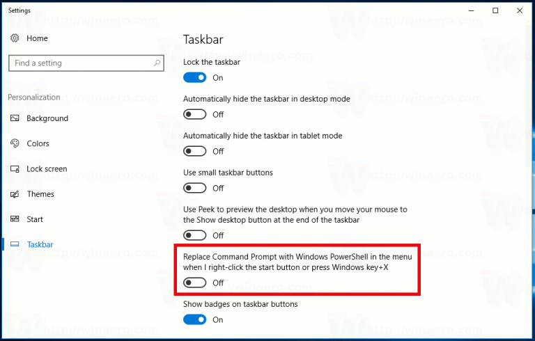 Add Command Prompt Back To Winx Menu In Windows 10 Creators Update
