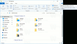 How to Hide or Show Ribbon In File Explorer in Windows 10