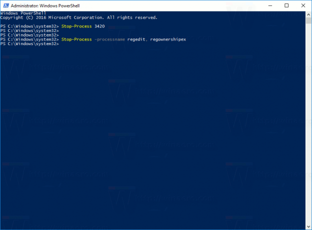 How to End a Process with PowerShell