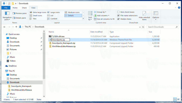 Extract wallpapers from themepack or deskthemepack file