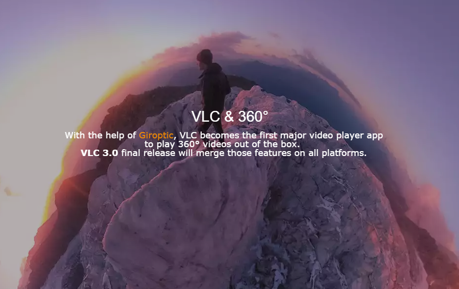 VLC now supports 360° video playback on Windows and Mac