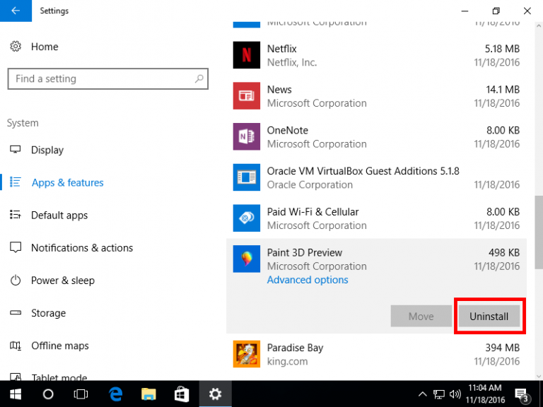 How To Remove and Uninstall Paint 3D in Windows 10