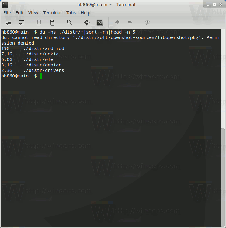 Find Largest File And Directory In Linux