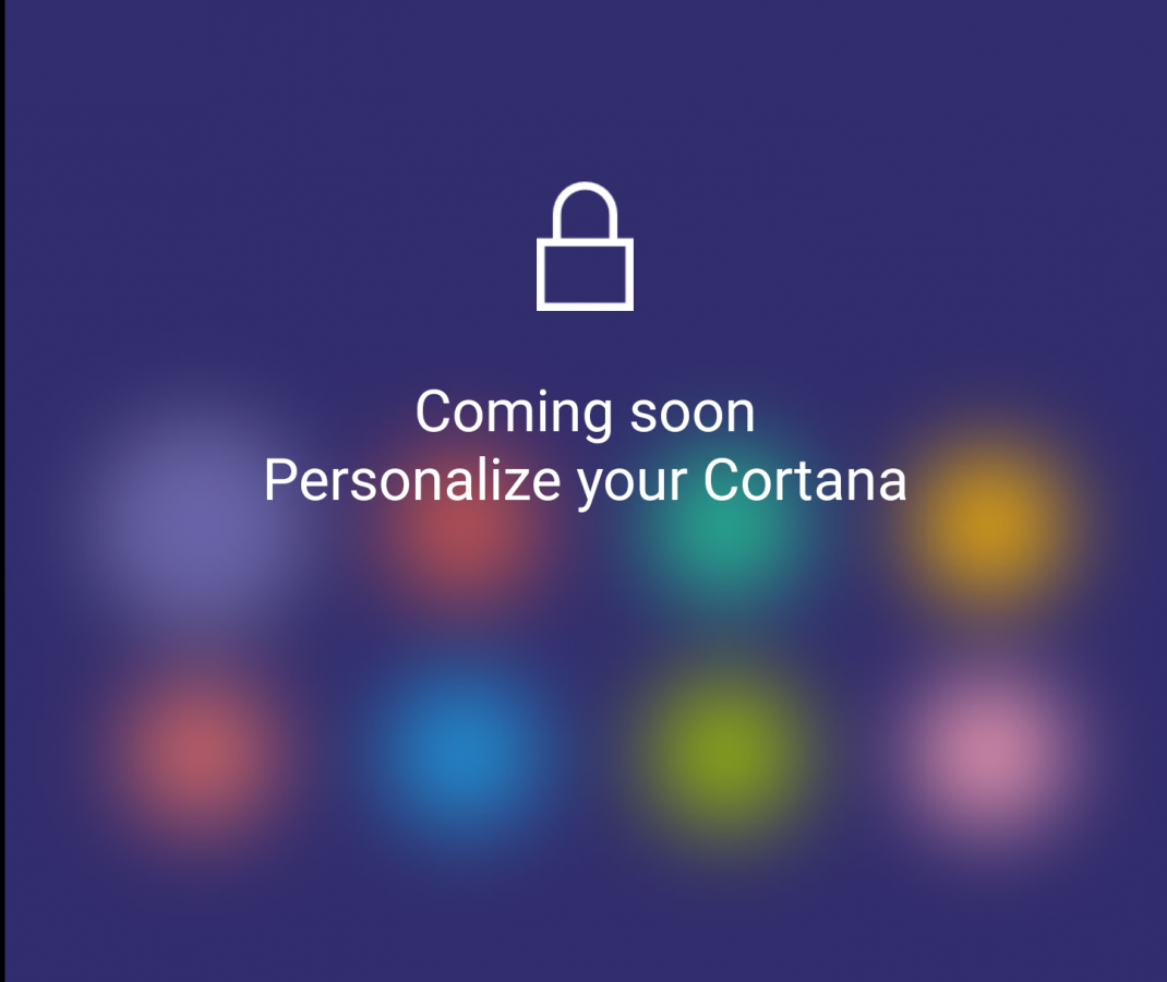 Cortana for Android may allow users to customize the UI in the future
