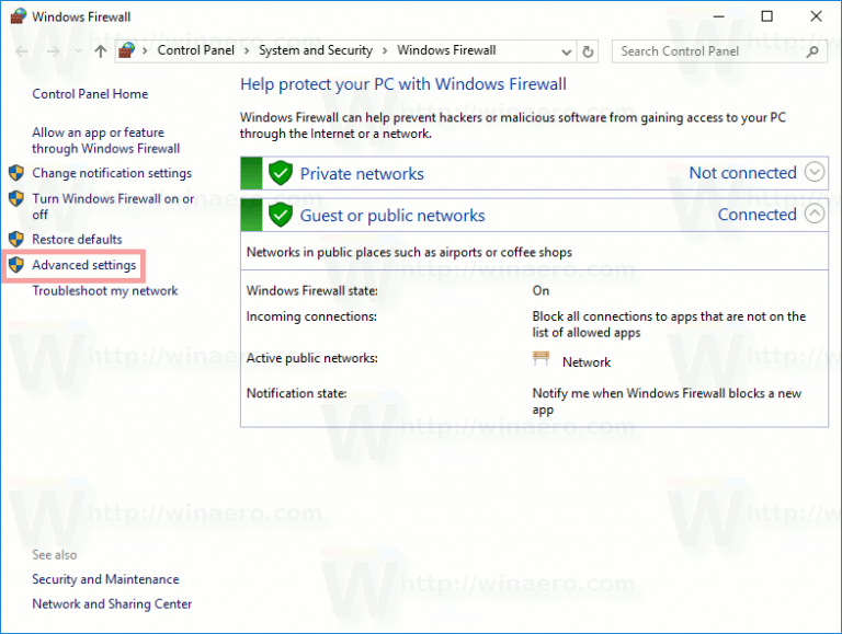 How to Reset Windows Firewall in Windows 10