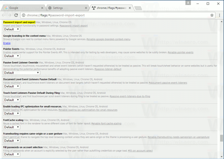 Export Saved Google Chrome Passwords to a File