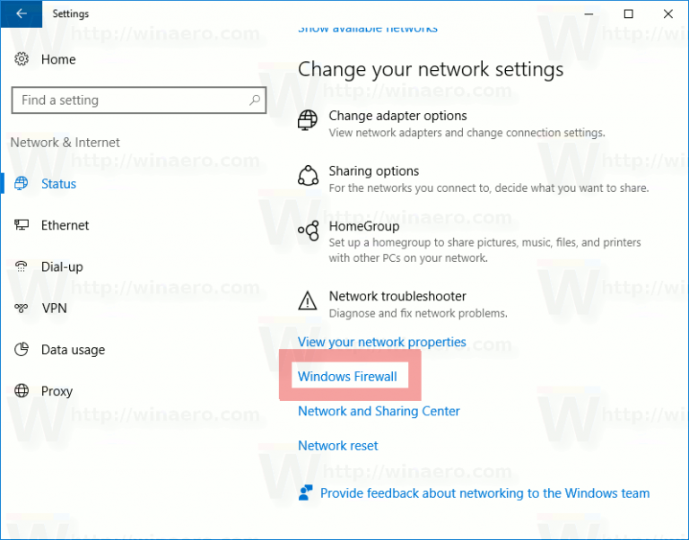 How to Reset Windows Firewall in Windows 10