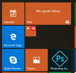 Create Tile Folders in Start Menu in Windows 10