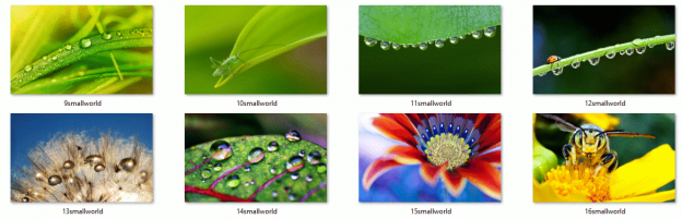 Small World Theme for Windows 10, Windows 8 and Windows 7