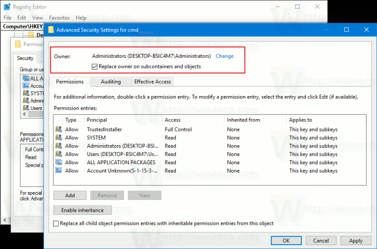 Add Command Prompt to Context Menu in Windows 10 Creators Update