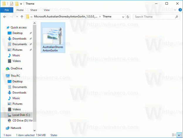 How to Install Themes from Store in Windows 10