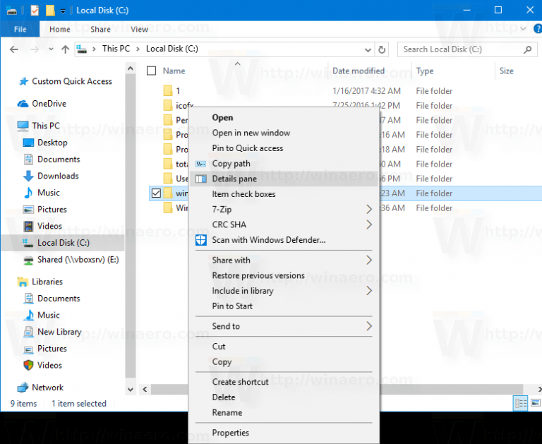 Add Details Pane Context Menu in Windows 10