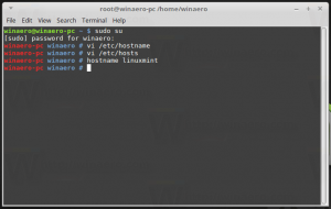How to Rename Computer in Linux Mint and Change PC Host Name