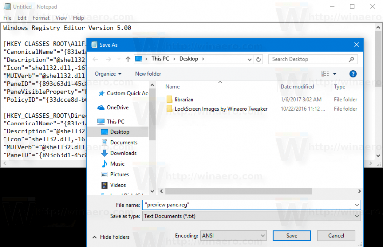 Add Preview Pane Context Menu in Windows 10