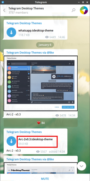 How to Install Themes in Telegram Desktop