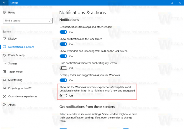 Disable Welcome Page in Windows 10 (Welcome Experience) Disable Welcome Page in Windows 10 (Welcome Experience)