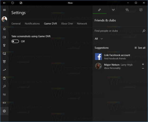 Disable Game Bar and Game DVR in Windows 10